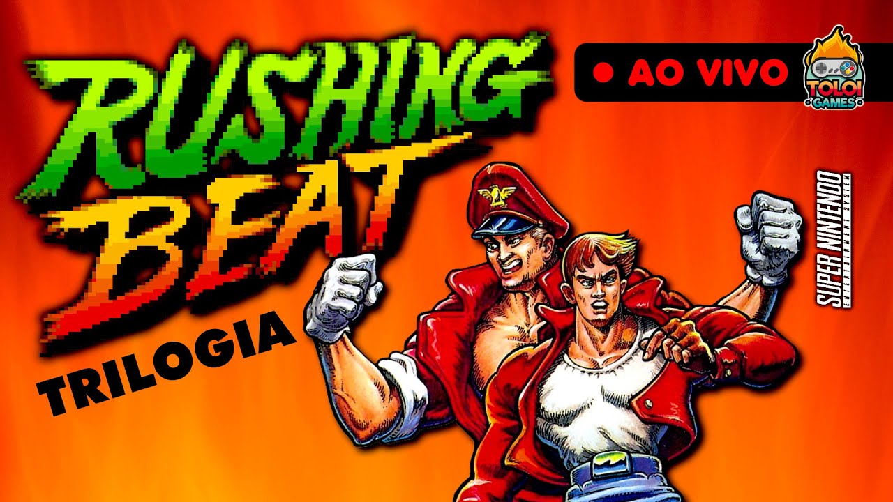 Jogando a trilogia Rushing Beat [SNES] - jogosgratis.online