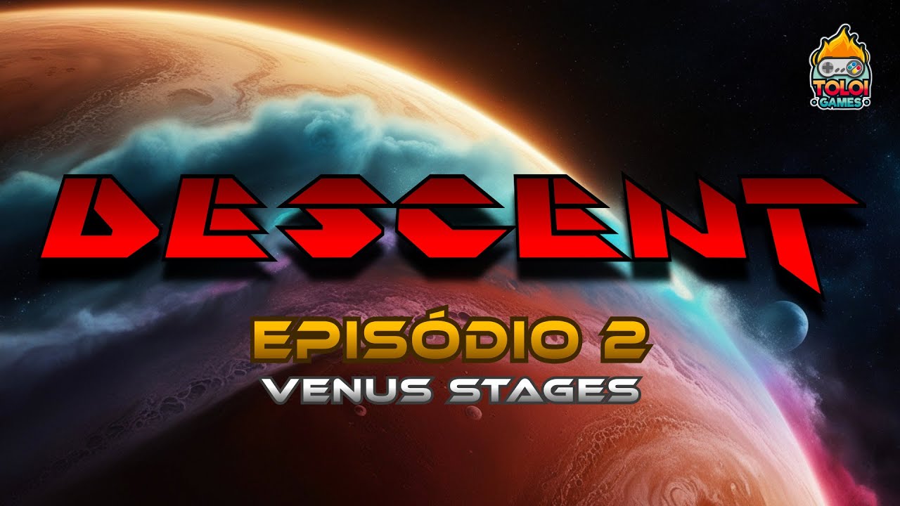 Descent [MS-DOS] Gameplay Ep. 2 – Venus Stages - jogosgratis.online